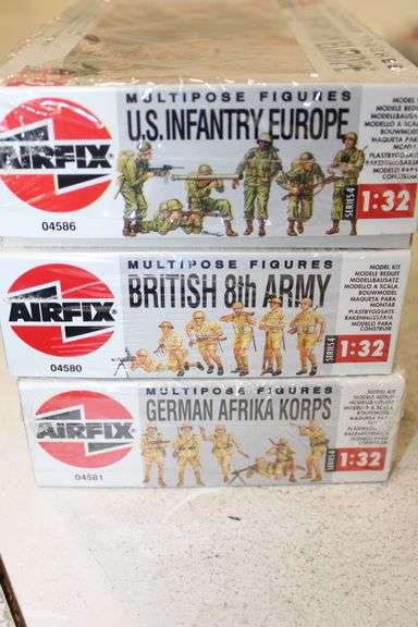 Airfix WWII Multi Pose Figures - Auction Ohio