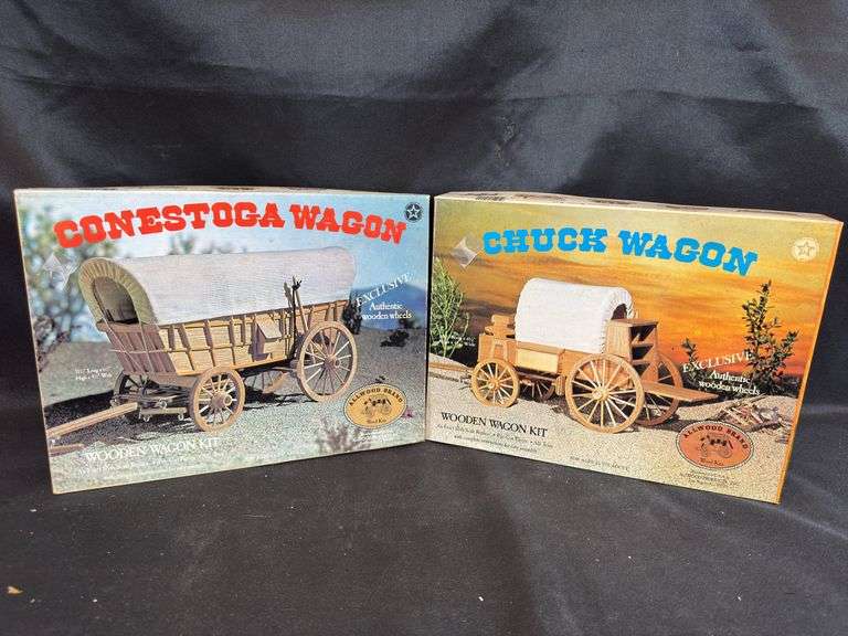 Conestoga & Chuck Wagon Kits - Auction Ohio