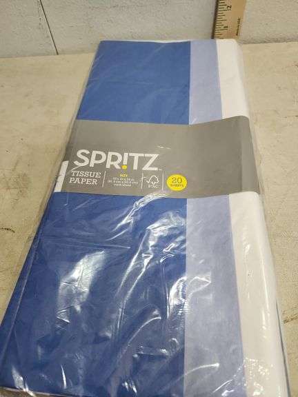 6Pk Of 20 In Each Spritz Tissue Paper - Auction Ohio