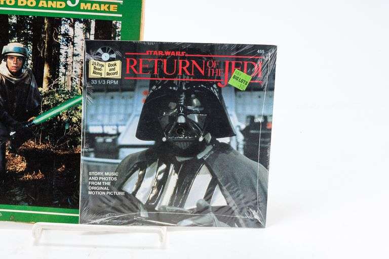 Star Wars Return of the Jedi "Things to do and Make" and Read-Along ...