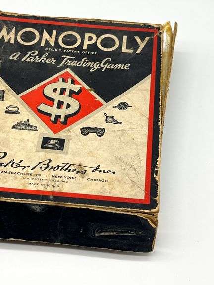 Vintage Monopoly Game - Auction Ohio