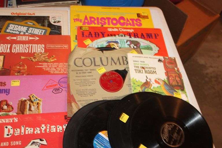 Vintage Children's Records - Auction Ohio