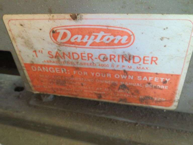 Dayton Belt Sander - Auction Ohio