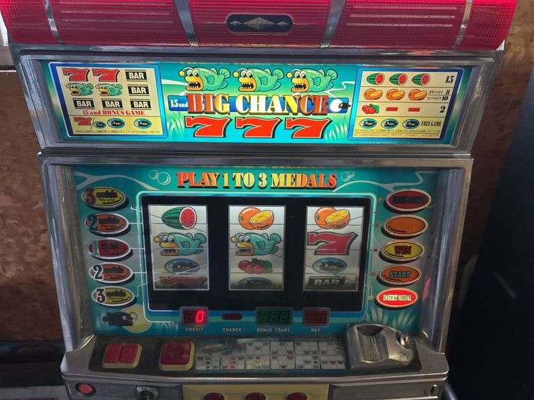 Light a Lamp Slot Machine - Auction Ohio