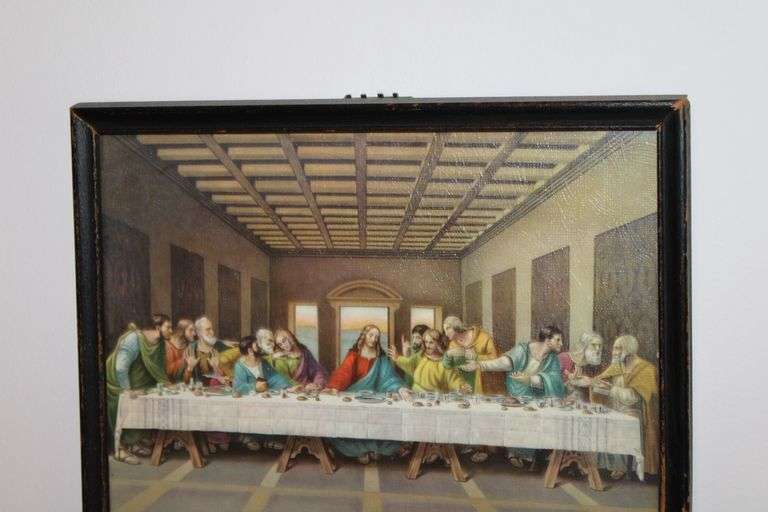 Last Supper Print - Auction Ohio