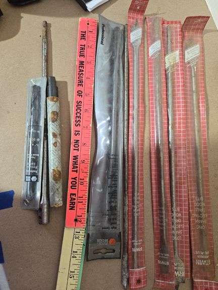 Long shaft drill bits - Auction Ohio