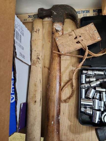 Wood Shims, Hammers, Assorted Hardware Box & More!!! - Auction Ohio
