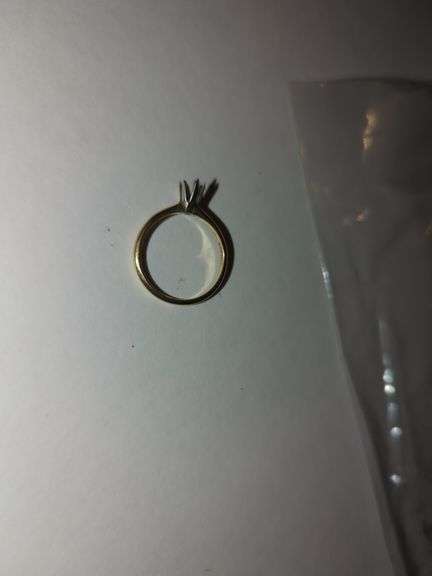 14K Empty wedding band - Auction Ohio