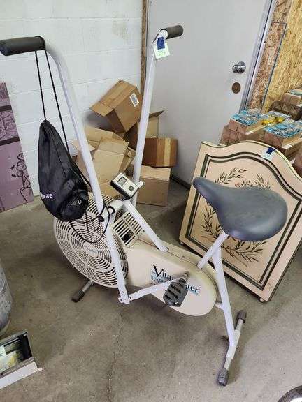 Vitamaster Triple Action U.S.A. Air Master Exercise Bike - Auction Ohio
