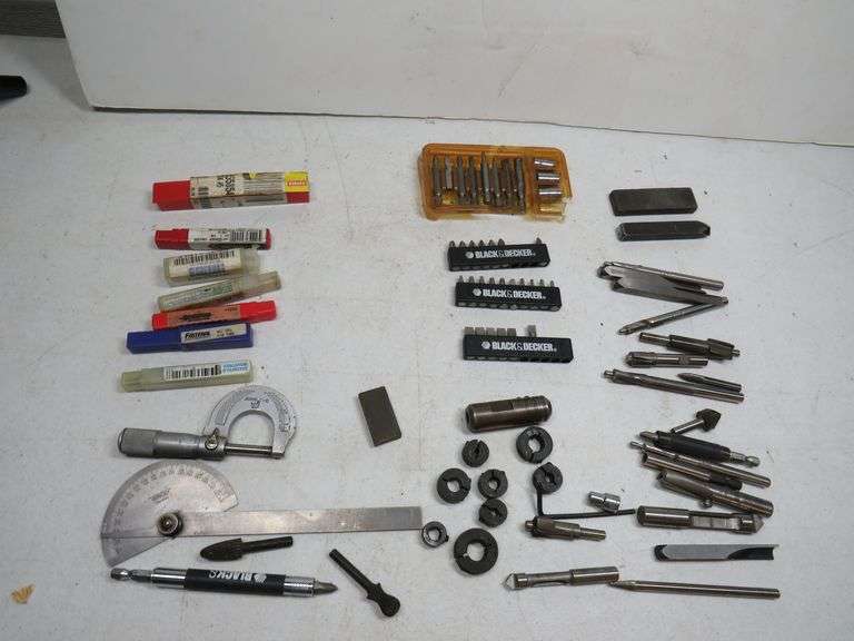 Machinist Tooling Lot and bit sets - Auction Ohio