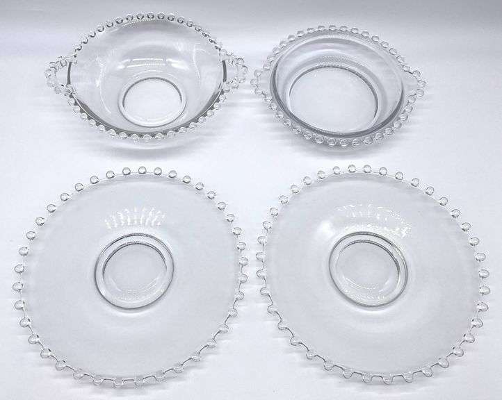 Glass Candlewick Dishes - Auction Ohio