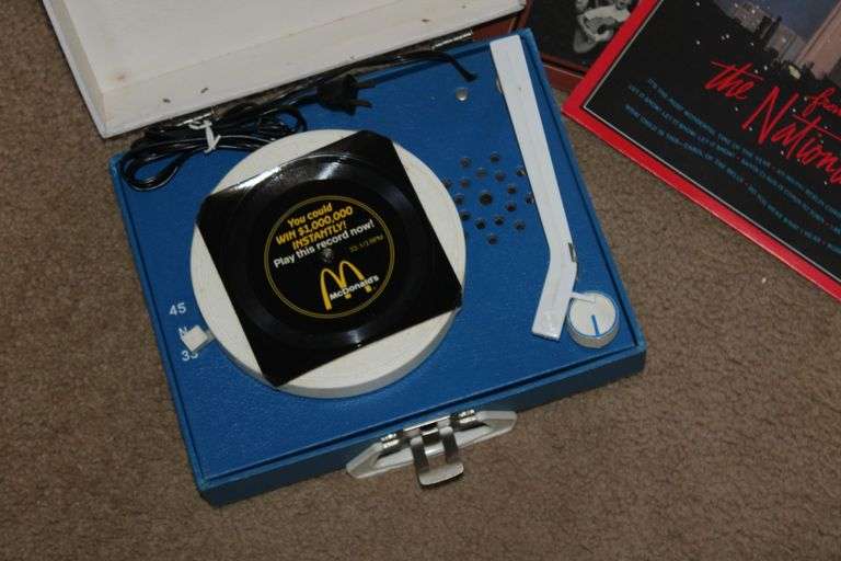 Record Player & Records - Auction Ohio