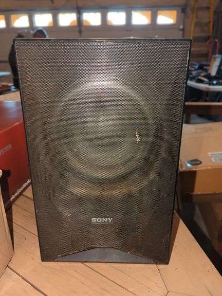 Sony Subwoofer - Auction Ohio