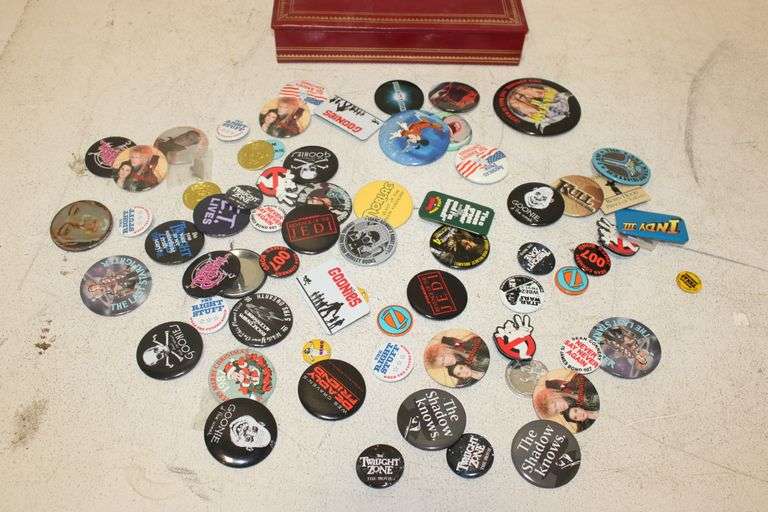 Collection Button Pins - Auction Ohio