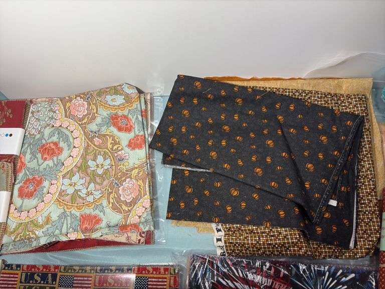 Fabric Kits, Half Yard Cuts, and More - Auction Ohio