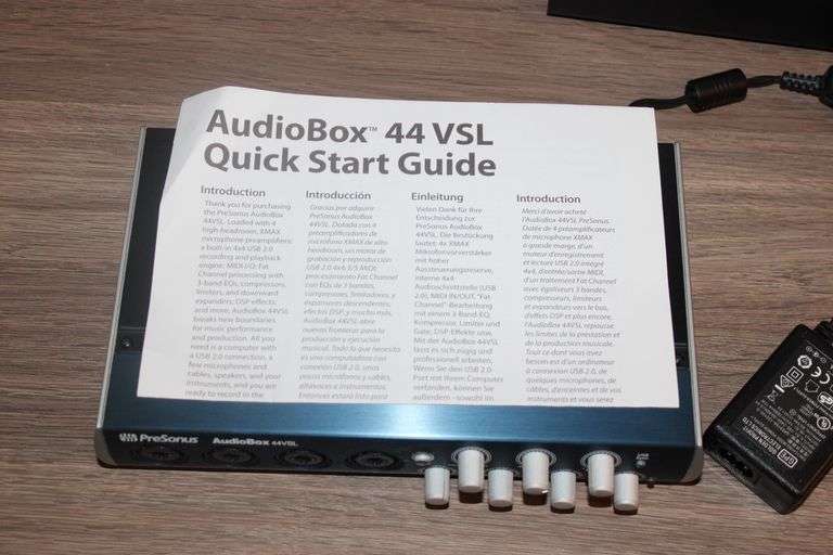 PreSonus Audio Box 44 VSL - Auction Ohio