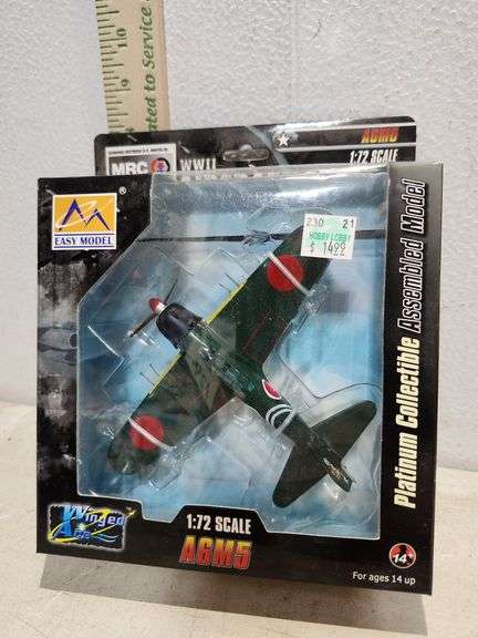 2009 Easy Model A6M5 Winged Ace Airplane Model 1:72 Scale New In ...