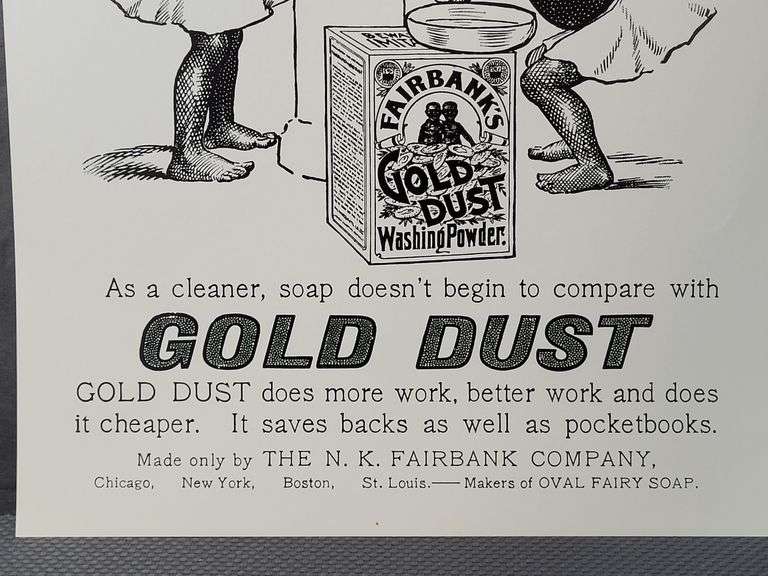 "Gold Dust" Poster - Auction Ohio