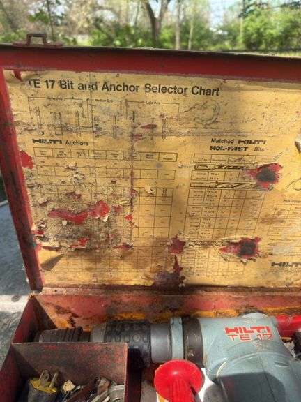 Hilti TE 17 - Auction Ohio