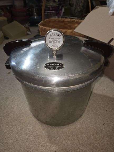 Presto 21 quart cooker canner. - Auction Ohio