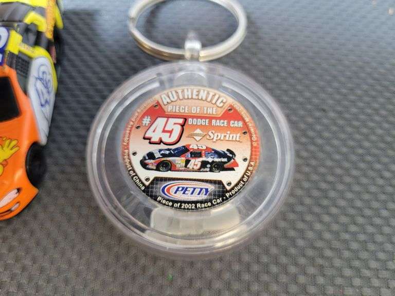 NASCAR Collectibles – #43 Cheerios Car & #45 Sprint Keychain - Auction Ohio