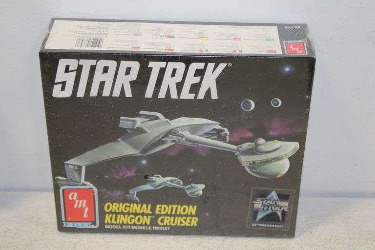 Star Trek Klingon Cruiser Model Kit - Auction Ohio