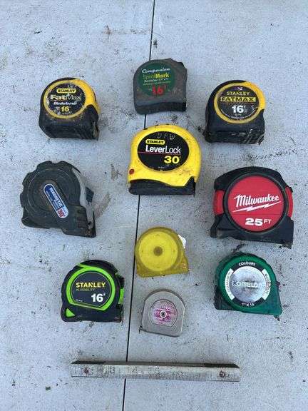 Tape Measures - Auction Ohio