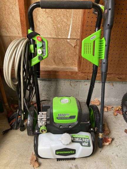 Greenworks Power Washer - Auction Ohio