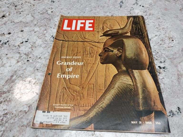 Vintage LIFE Magazine – May 31, 1968 – Ancient Egypt: Grandeur of ...
