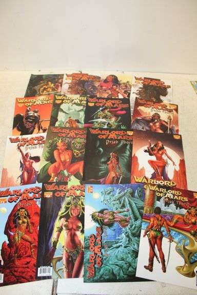 Warlord of Mars Comics - Auction Ohio