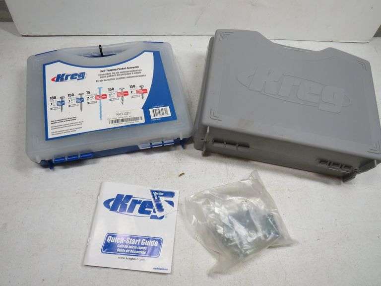 Kreg Jig and Kreg Hardware Kit - Auction Ohio
