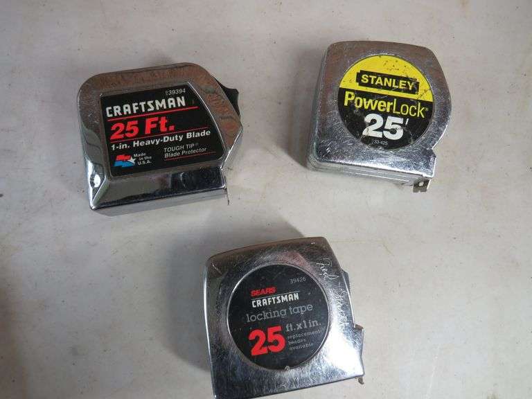 Tape Measures - Auction Ohio
