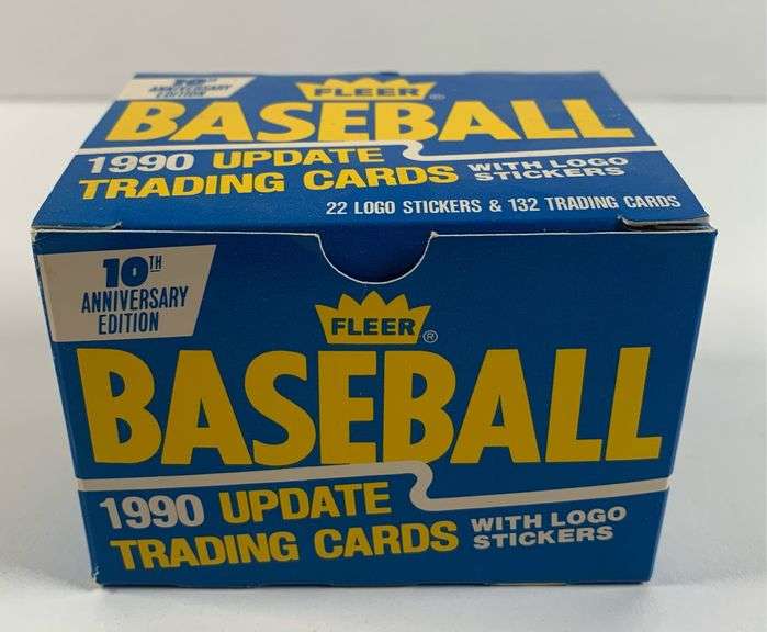 1990 Fleer Update Baseball Complete Set - Auction Ohio