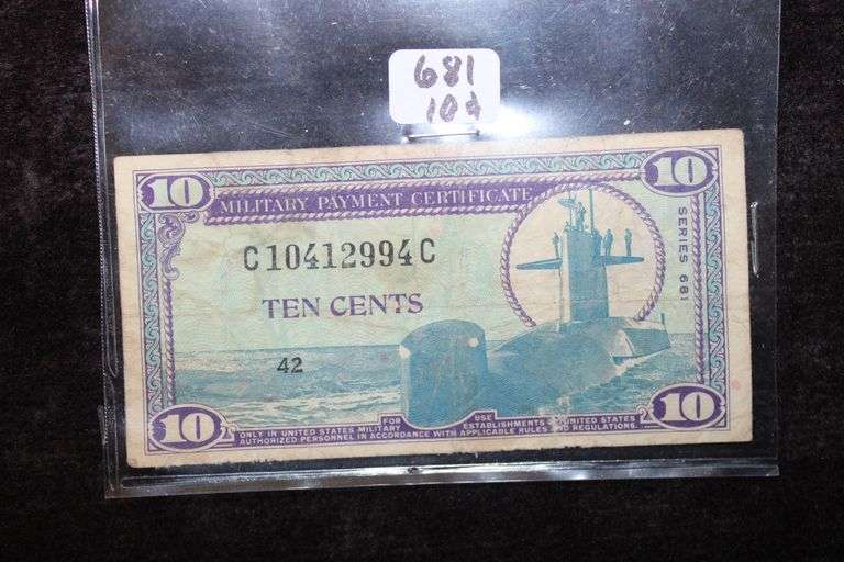 Military Note - Auction Ohio
