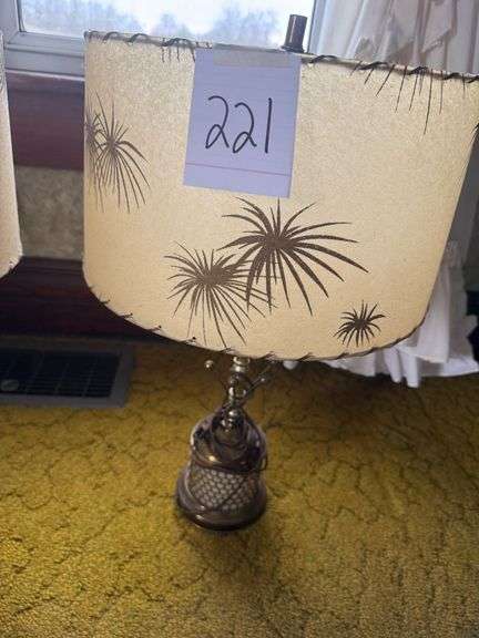 MCM Atomic Era Table Lamps - Auction Ohio