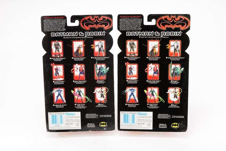 1997 Batman & Robin- Jungle Venom Poison Ivy and Batgirl - Auction Ohio