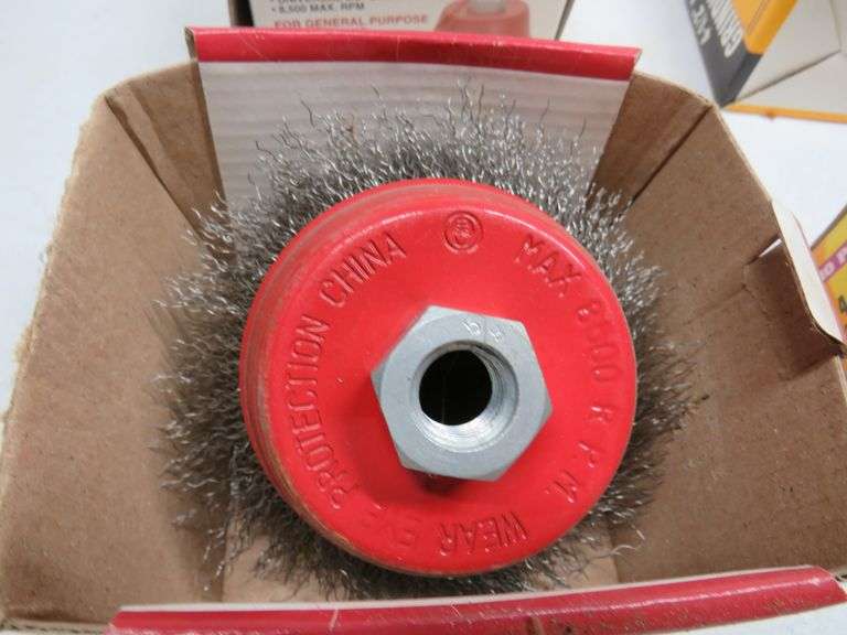 Grinding Wheels, Cup Wire Wheels - Auction Ohio