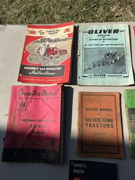 Ford, Allis Chalmers, Oliver & Other Manuals - Auction Ohio