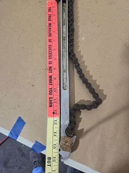 Craftsman chain wrench - Auction Ohio