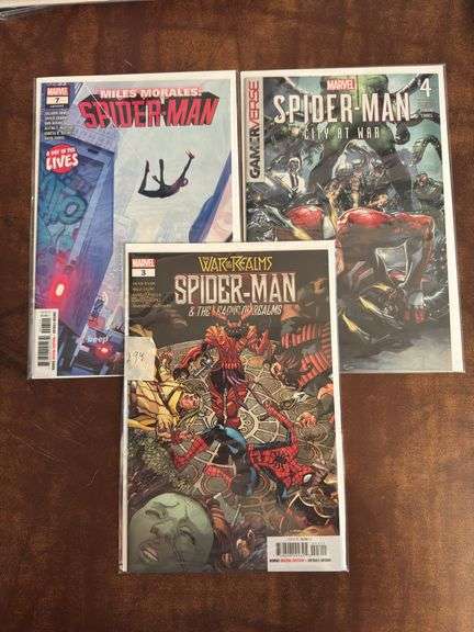 Spider-Man and the League of Realms #3 / Spider-Man City at War #4 ...
