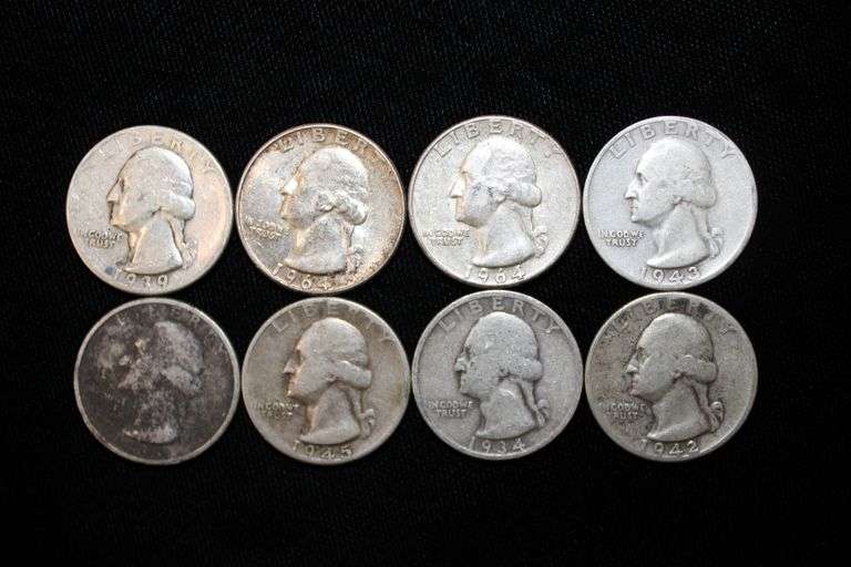 Silver Quarters - Auction Ohio