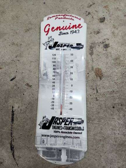 Jasper Engine & Transmission Thermometer 7.5"X23.5" Read Incorrectly ...