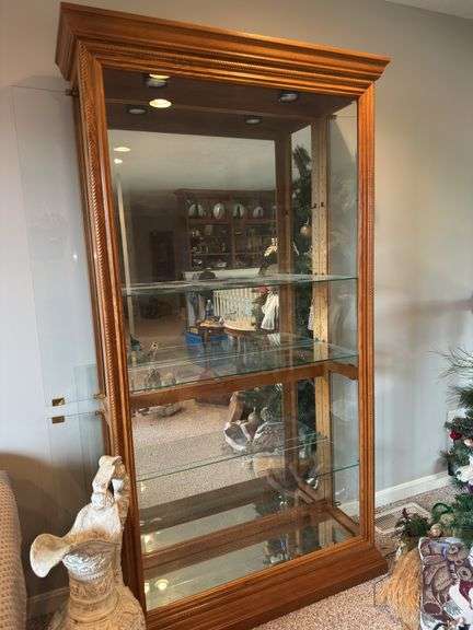 Lighted Curio Cabinet - Auction Ohio