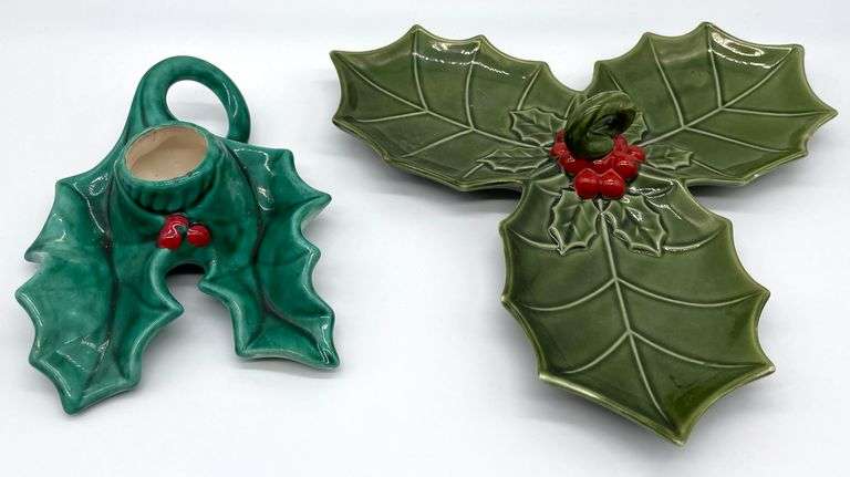 Norcrest & Other Holly Serving ware - Auction Ohio