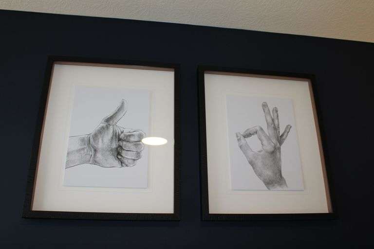 Framed Hand Sketch Prints - Auction Ohio