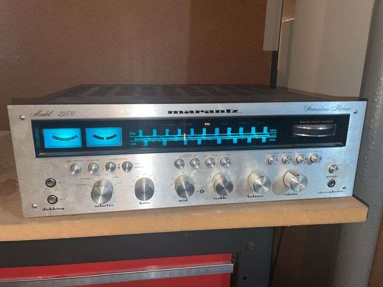 Marantz 2270 Stereo Receiver - Auction Ohio