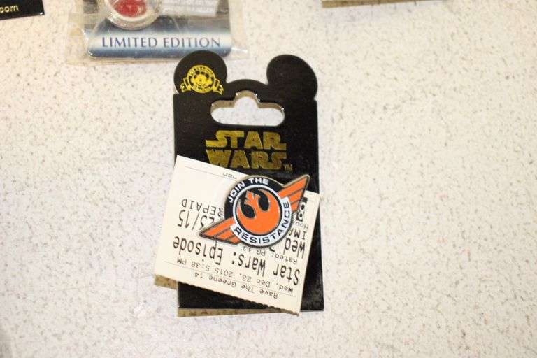 Disney Star Wars Pins - Auction Ohio