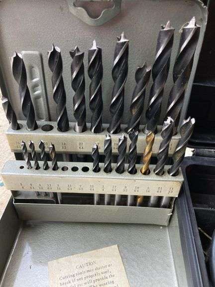 Dewalt Corded Drill And Drill Bits - Auction Ohio
