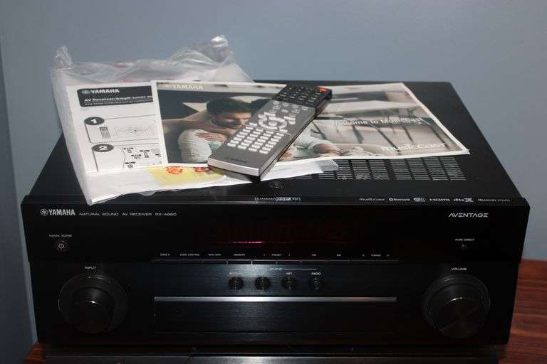 Yamaha Aventage RX-A860 Natural Sound AV Receiver - Auction Ohio