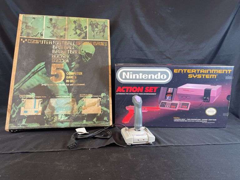 Nintendo Box & VTG Computer Game - Auction Ohio